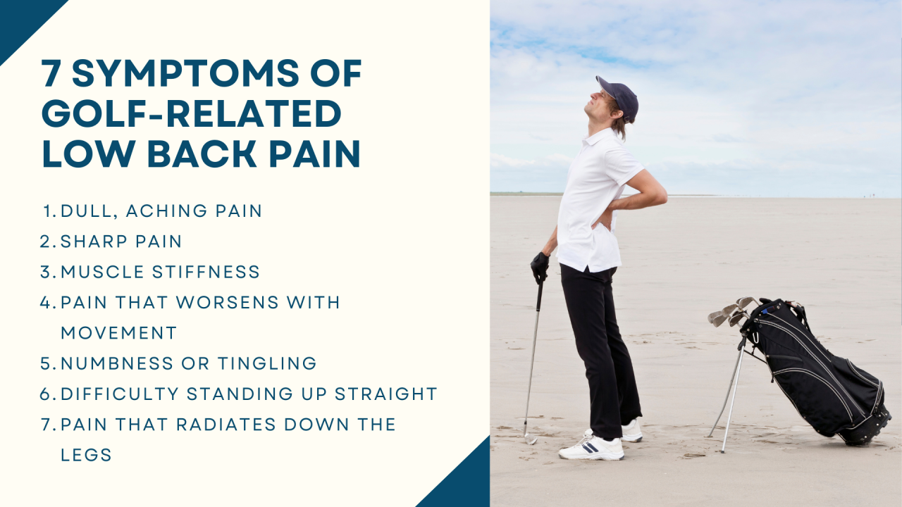 Chiropractic Care for Lower Back Pain in Golfers