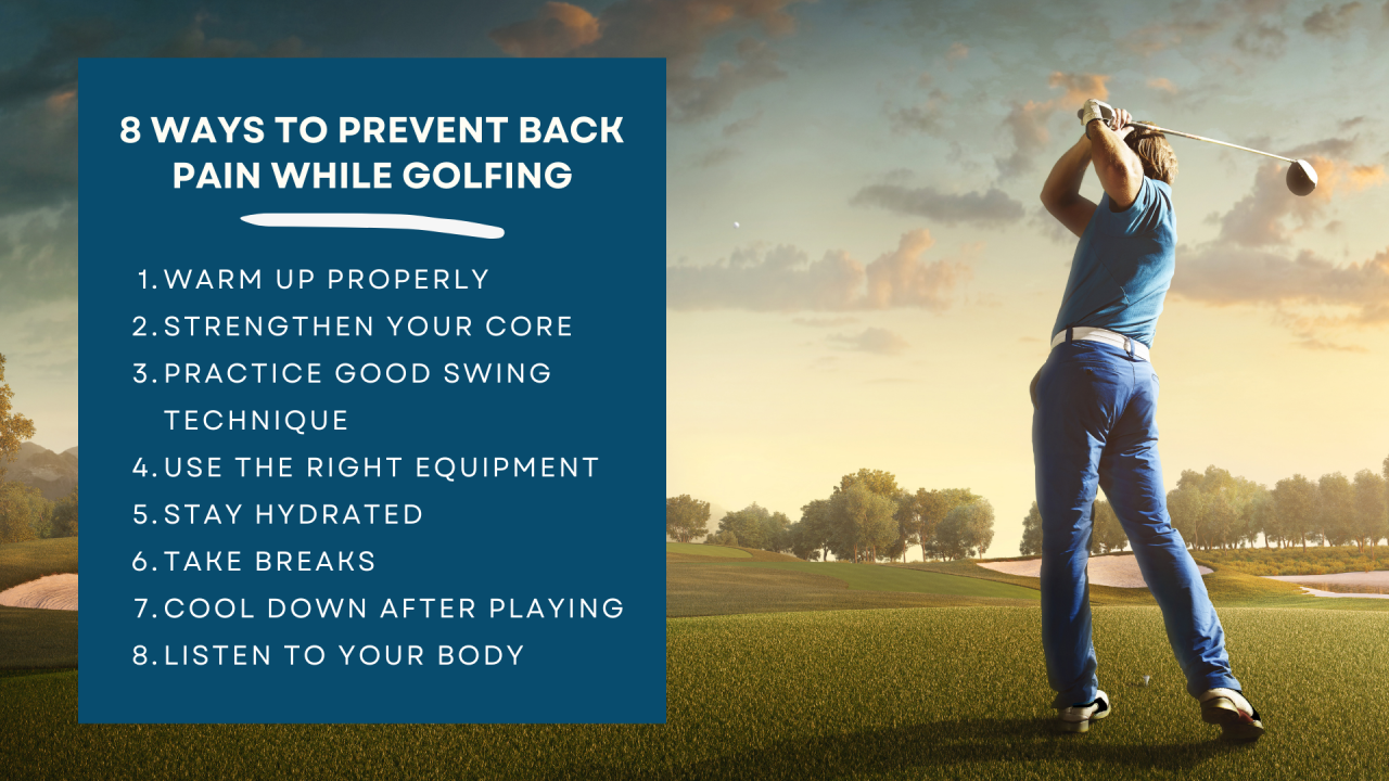 Chiropractic Care for Lower Back Pain in Golfers